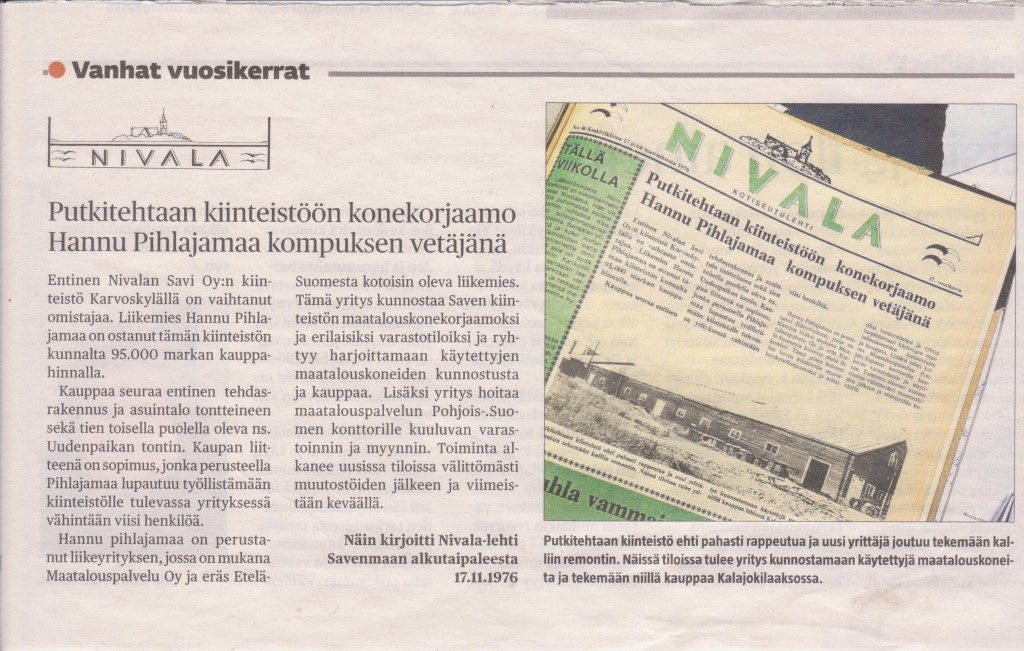 Kuvia Savelta – Harjurin blogi